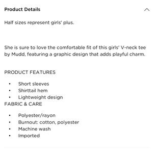 Mudd | Shirts & Tops | Mudd Vacation Tee Size | Poshmark